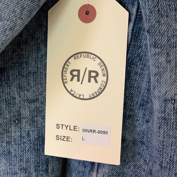 Refinery Republic | Jackets & Coats | Nwt Refinery Republic Mens Denim ...